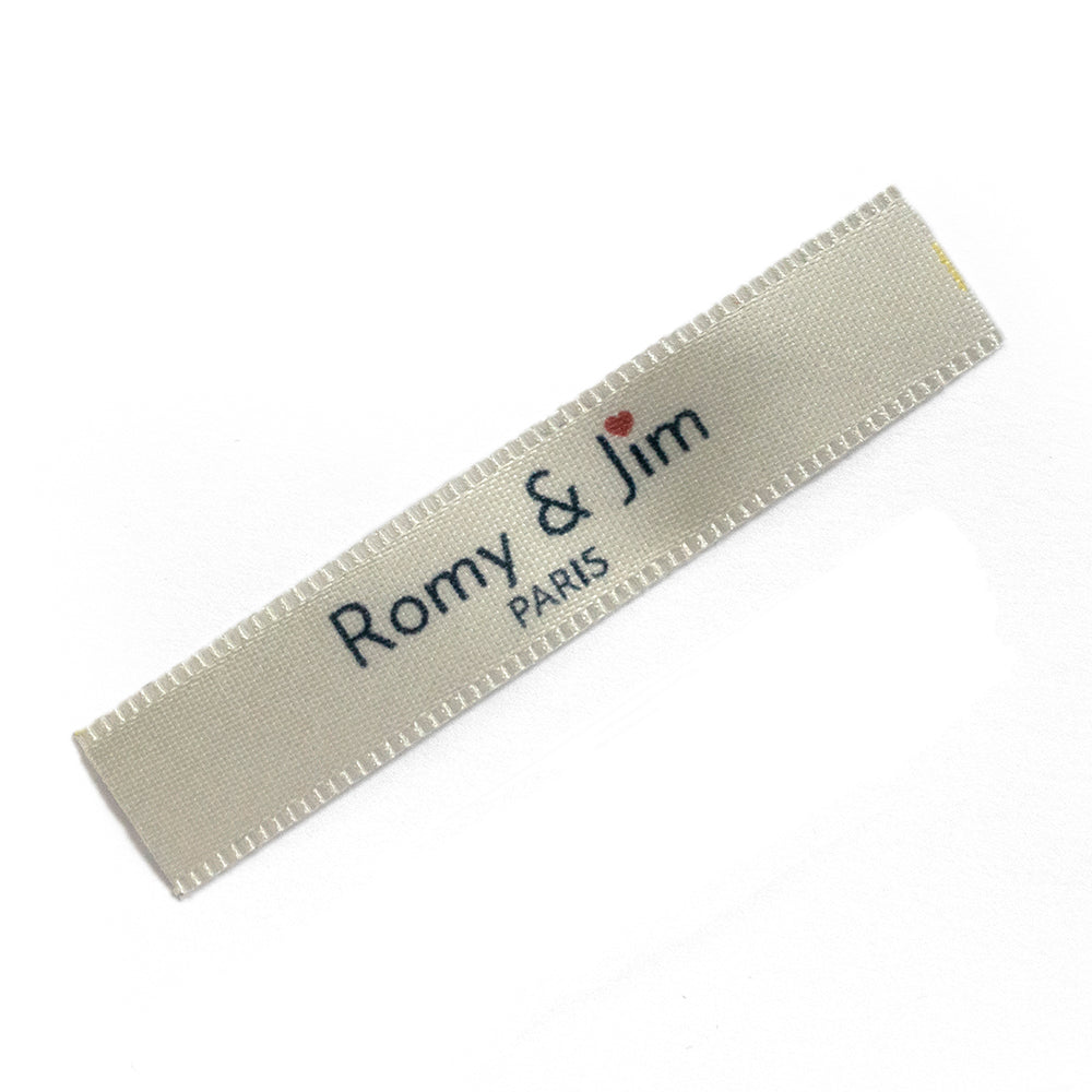 10mm Personalized satin baby clothing labels | GirlsFever.com